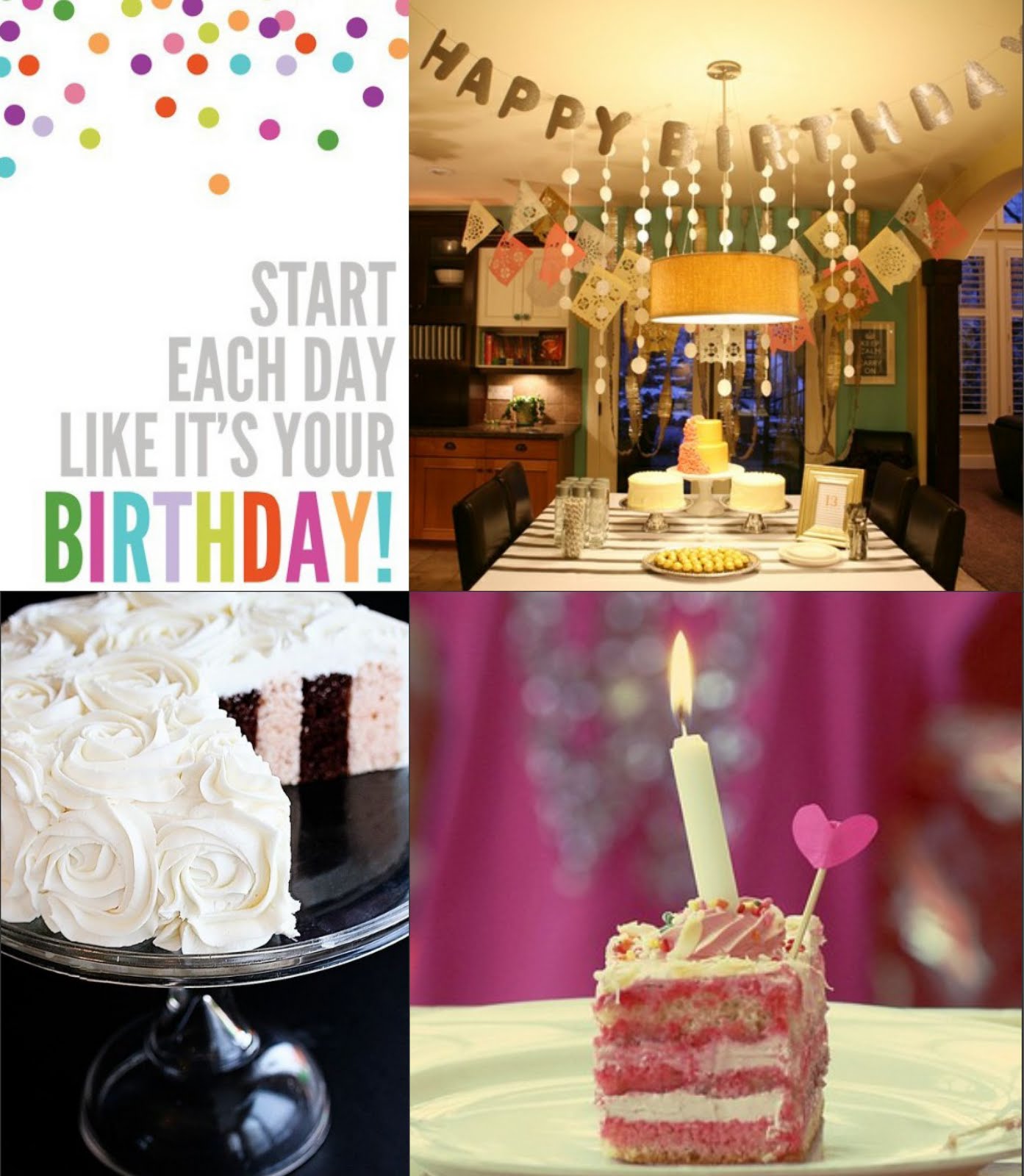 The Bargain Blonde: Start each day like it's your birthday!