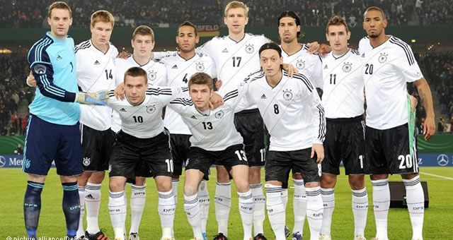 team jerman euro 2012 - picture of world football player