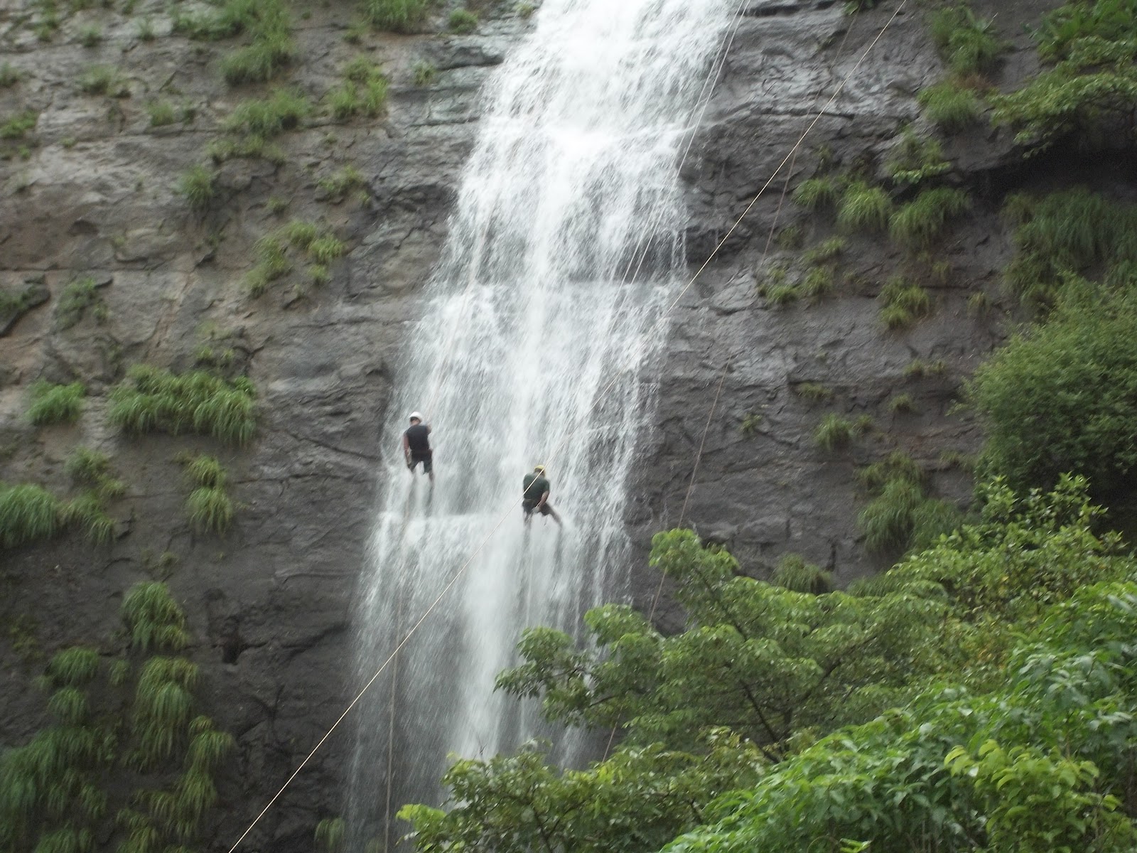 Wanderlust: Waterfall Rappelling at Dudhiware Waterfall (Lonavala)