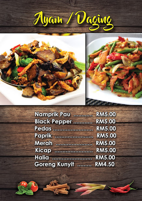 Z&Z Minimalis Corner: Menu masakan panas