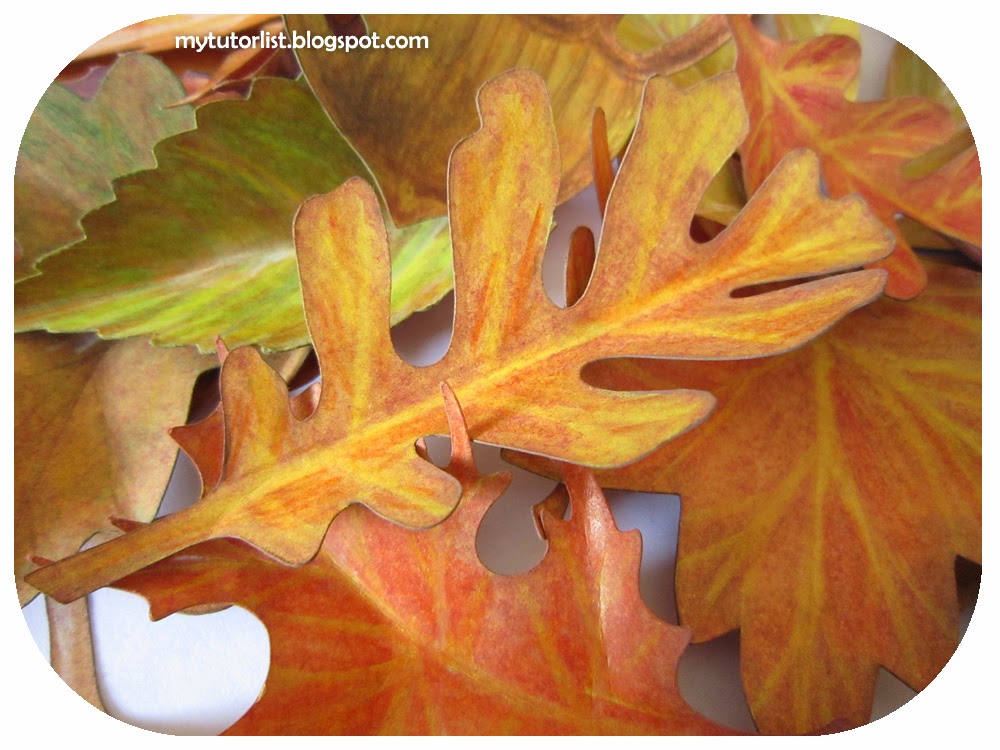 The Autumn Wedding: DIY Fall Leaves Tutorial