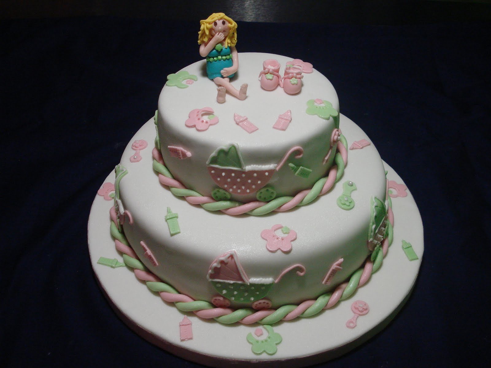 Nina Ferrer : Bolo Baby Shower