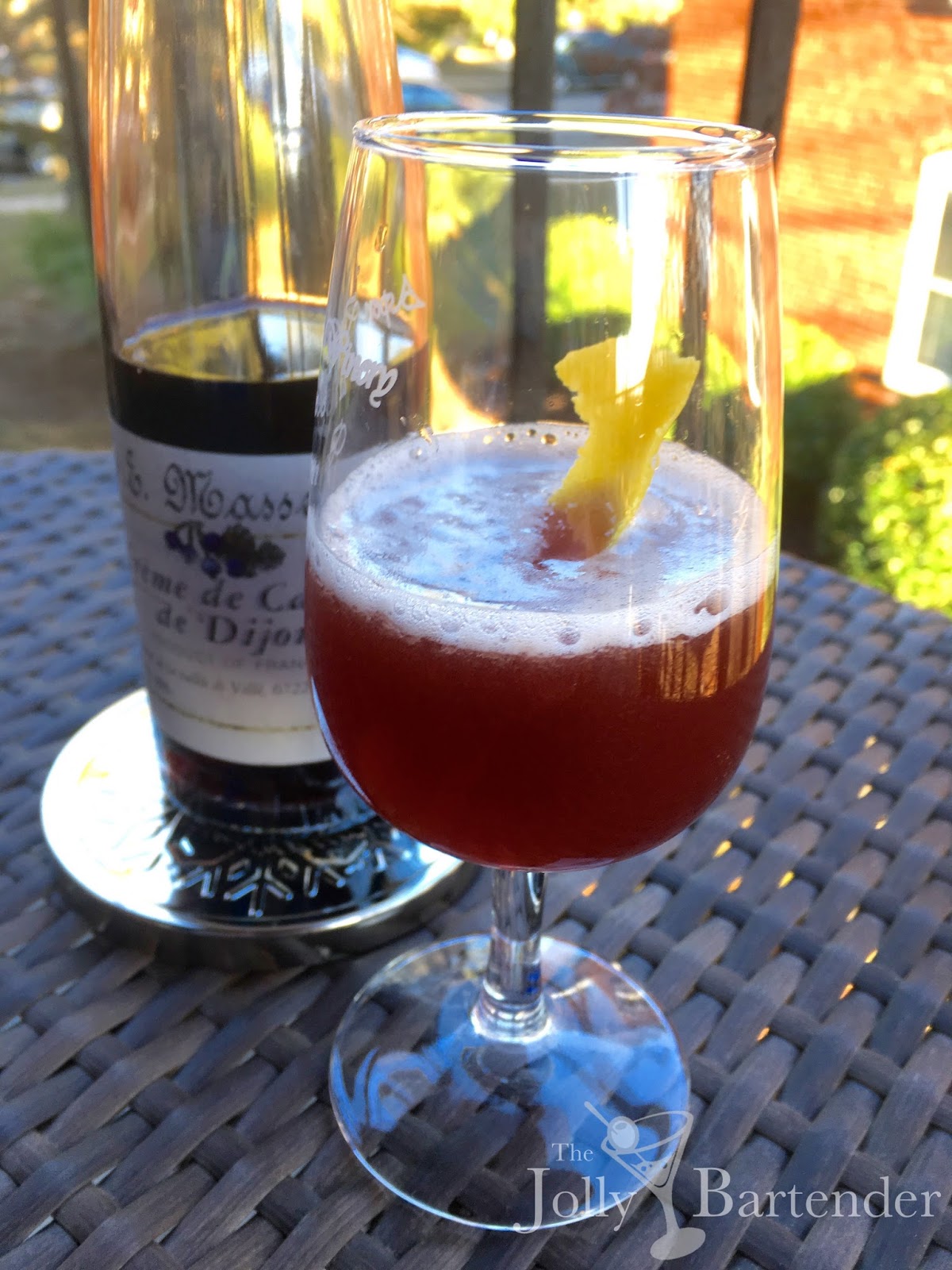The Jolly Bartender: Brandy Cassis