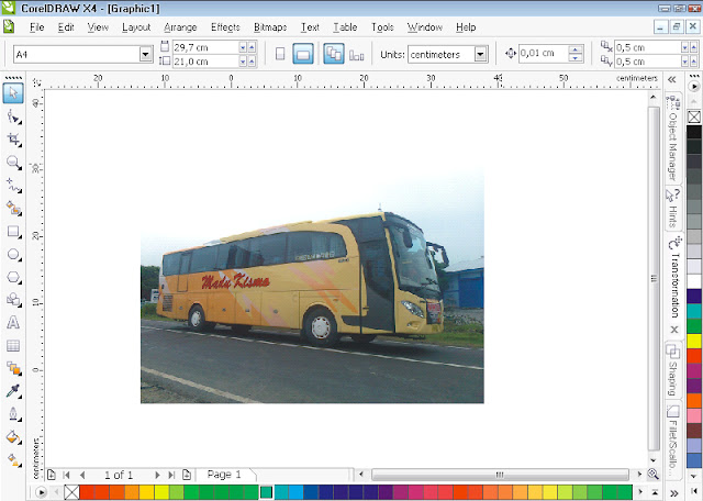 Tutorial Menggambar Bus Via CorelDraw ~ ALL IN ONE BLOG