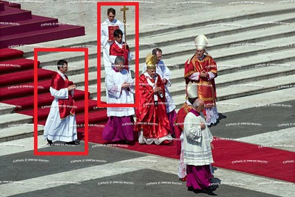 Paramentos Litúrgicos I: A Vimpa ~ Coroinhas, Cerimoniários e Acólitos ...