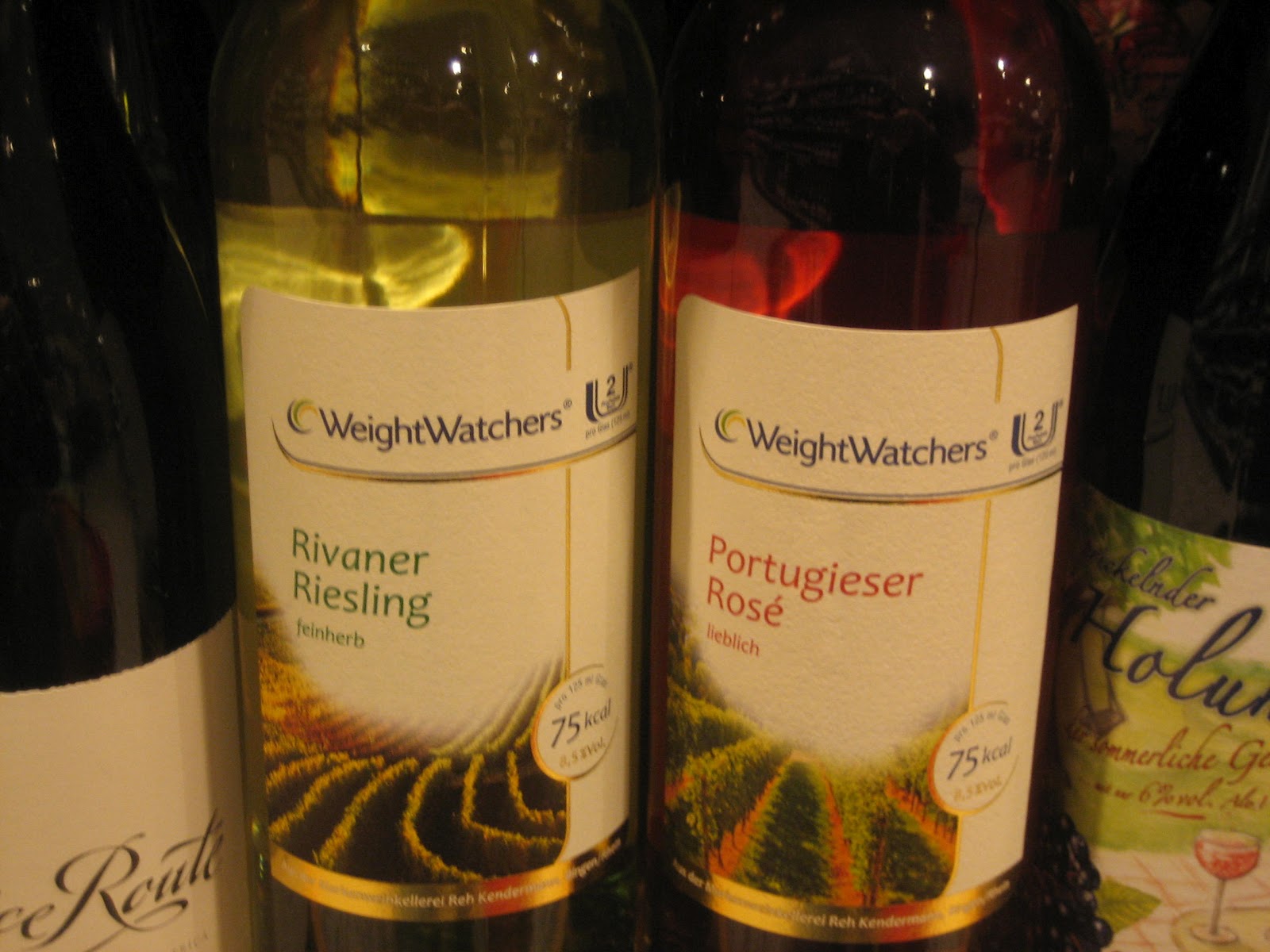 My Summer in Germany: No Jenny but Weight Watchers Wine? WTF?