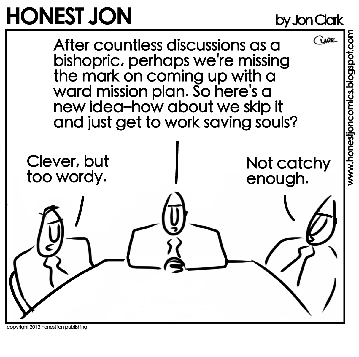 HONEST JON: Ward mission plan