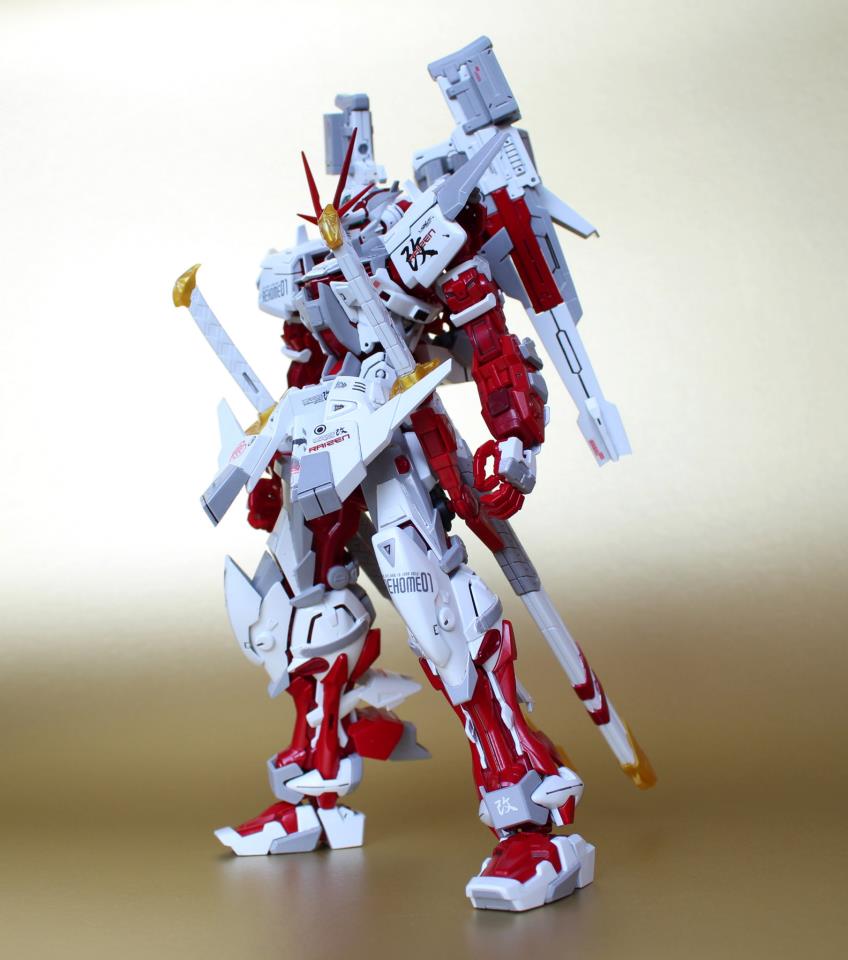 MG 1/100 Gundam Astray Red Frame Kai "Raizen" Custom Build