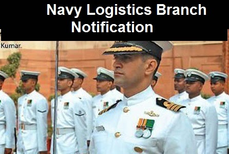 Indian Navy Logistics branch course December 2013 notification