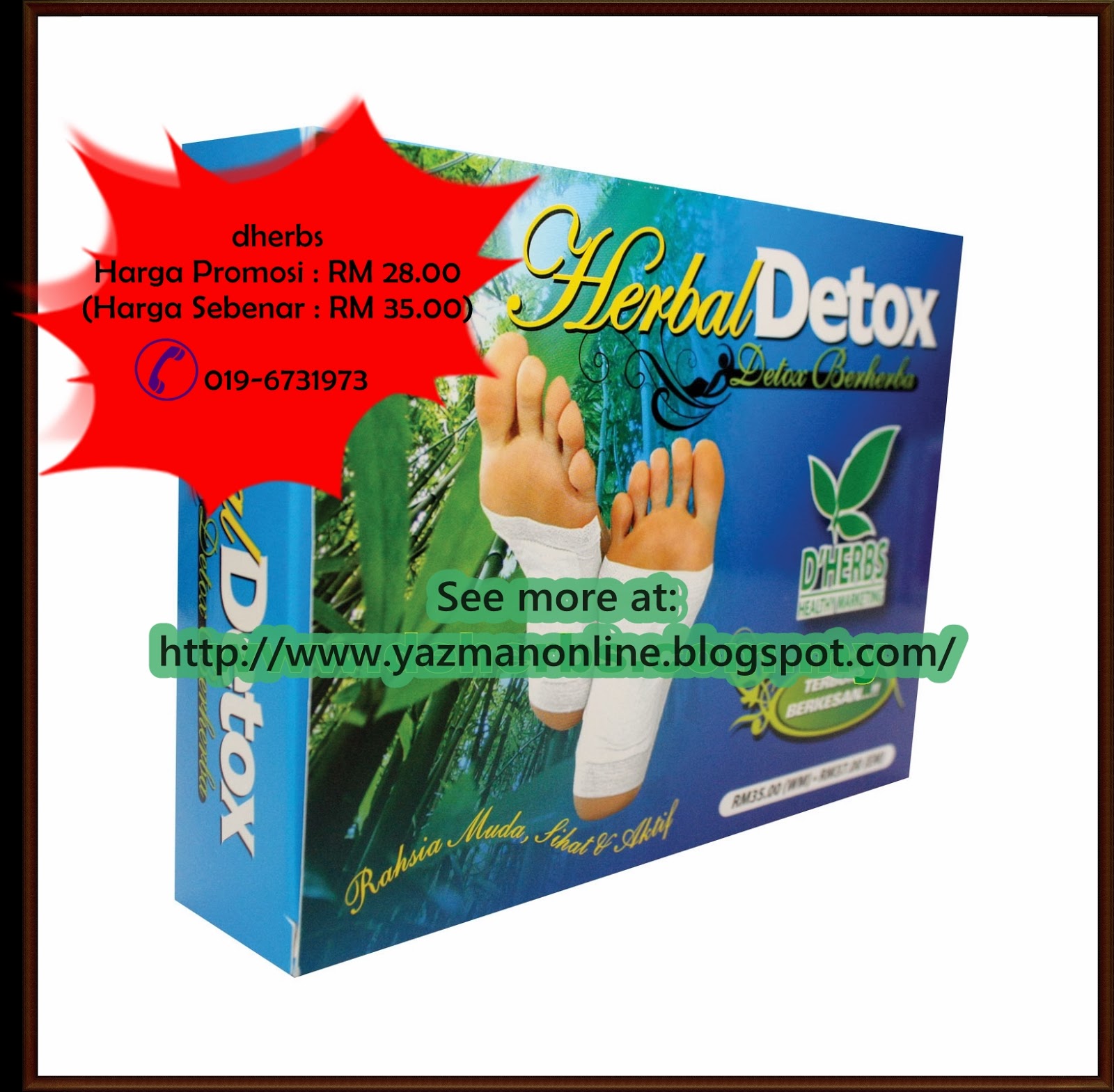 halal dan murah: HERBAL DETOX DHERBS