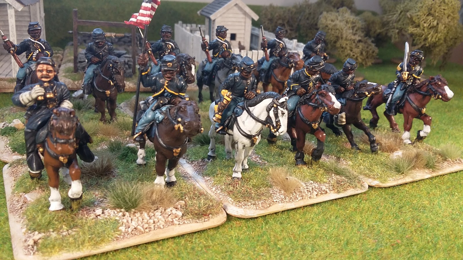 ACCIDENTAL PAINTER: The 5th US coloured cavalry