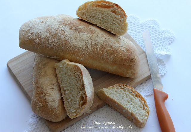 PAN CHAPATA IV / CIABATTA IV - LA NUEVA COCINA DE OLGUICHI
