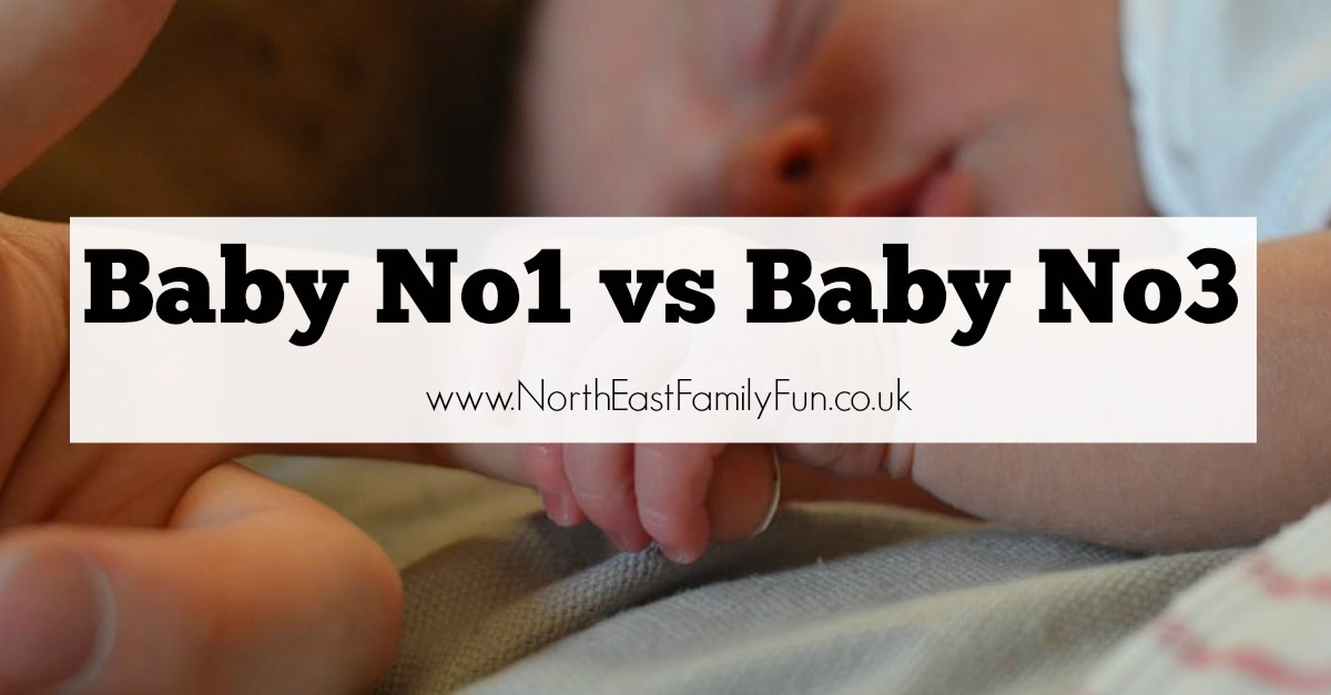 Baby No1 vs Baby No3 | North East Family Fun