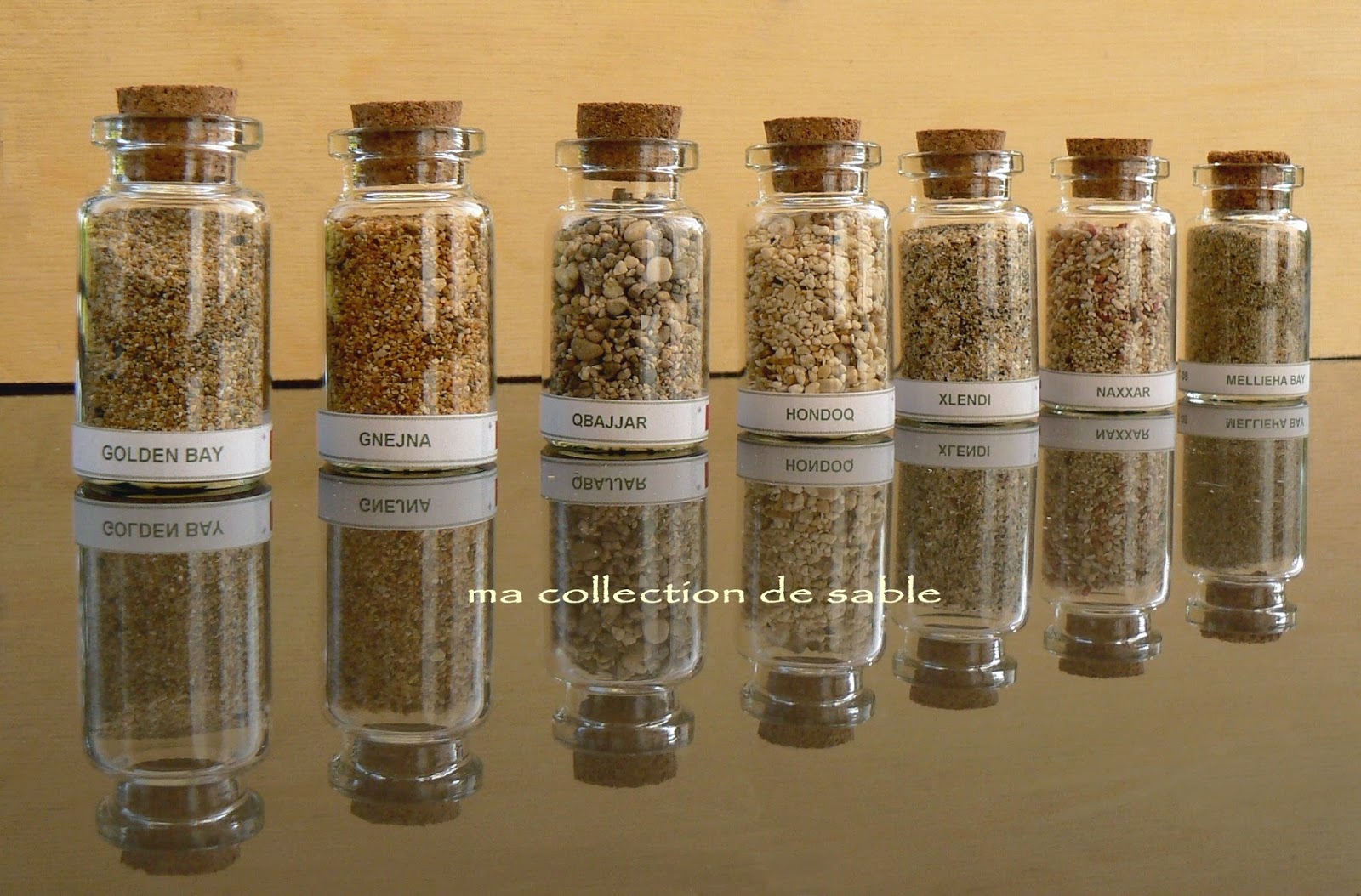 Ma collection de sable: SABLES DE MALTE