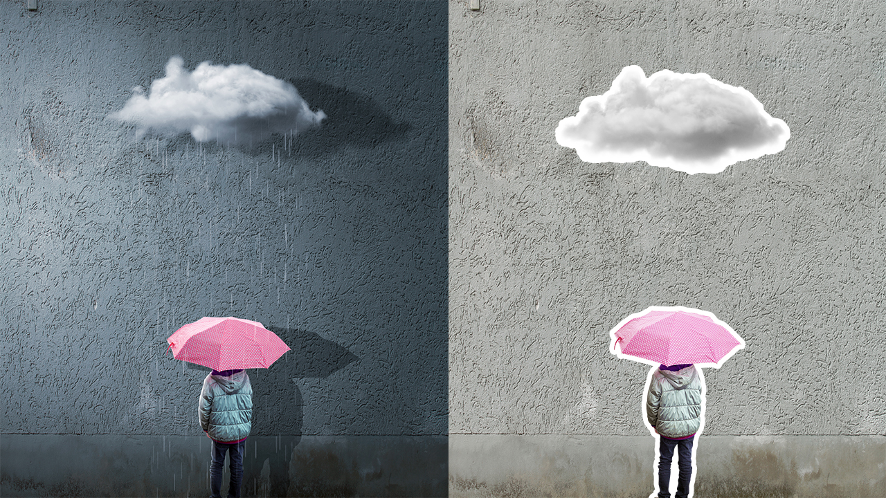 Make Fantasy Rain Clouds - Photoshop Manipulation Tutorial - zanuara.com