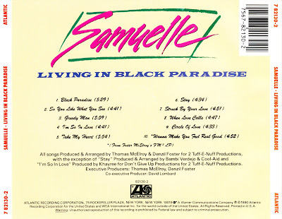 highest level of music: Samuelle - Living In Black Paradise-Retail-1990