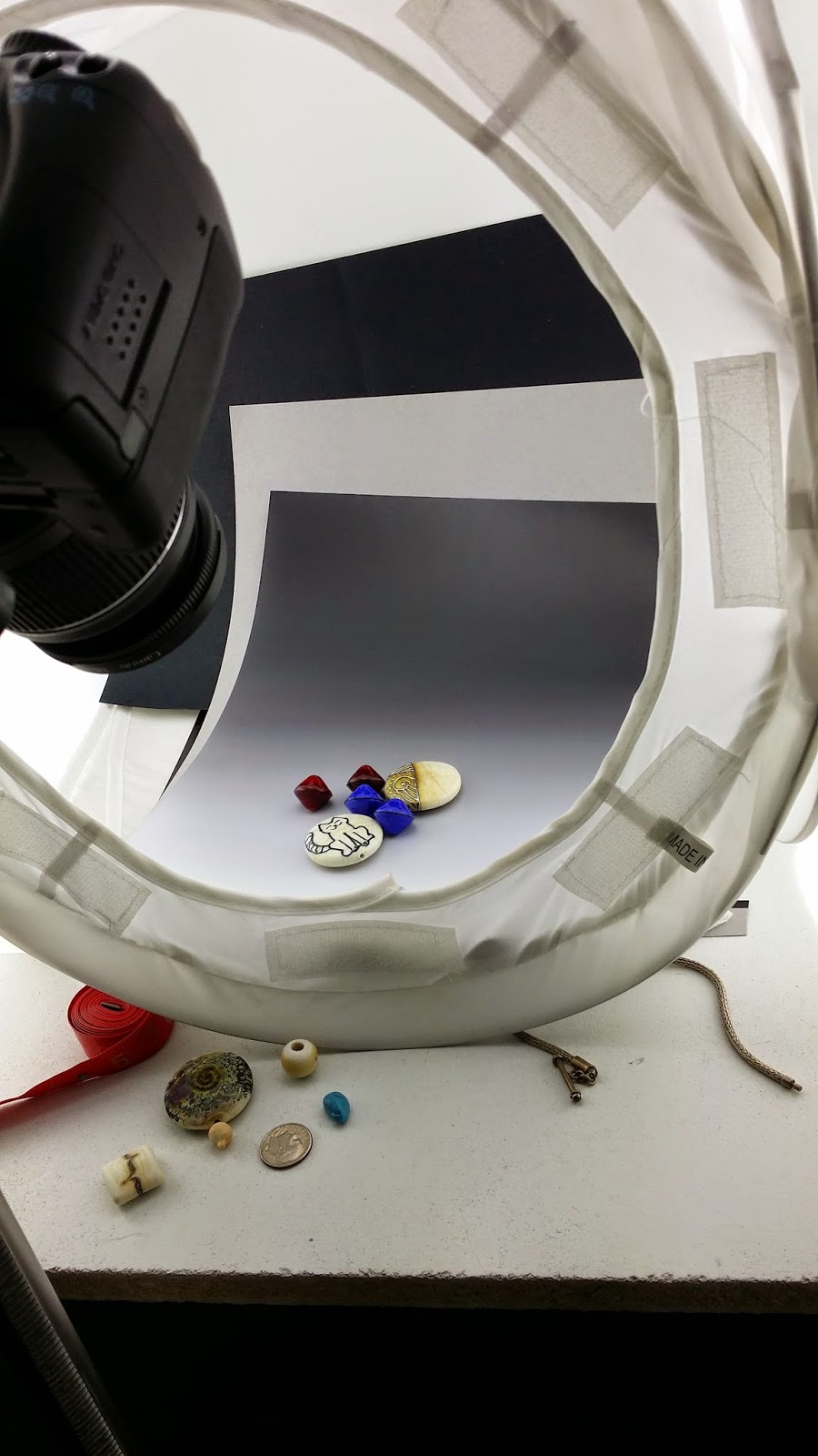 Lampwork Beads by Heather Behrendt: My Current Bead Photography Setup