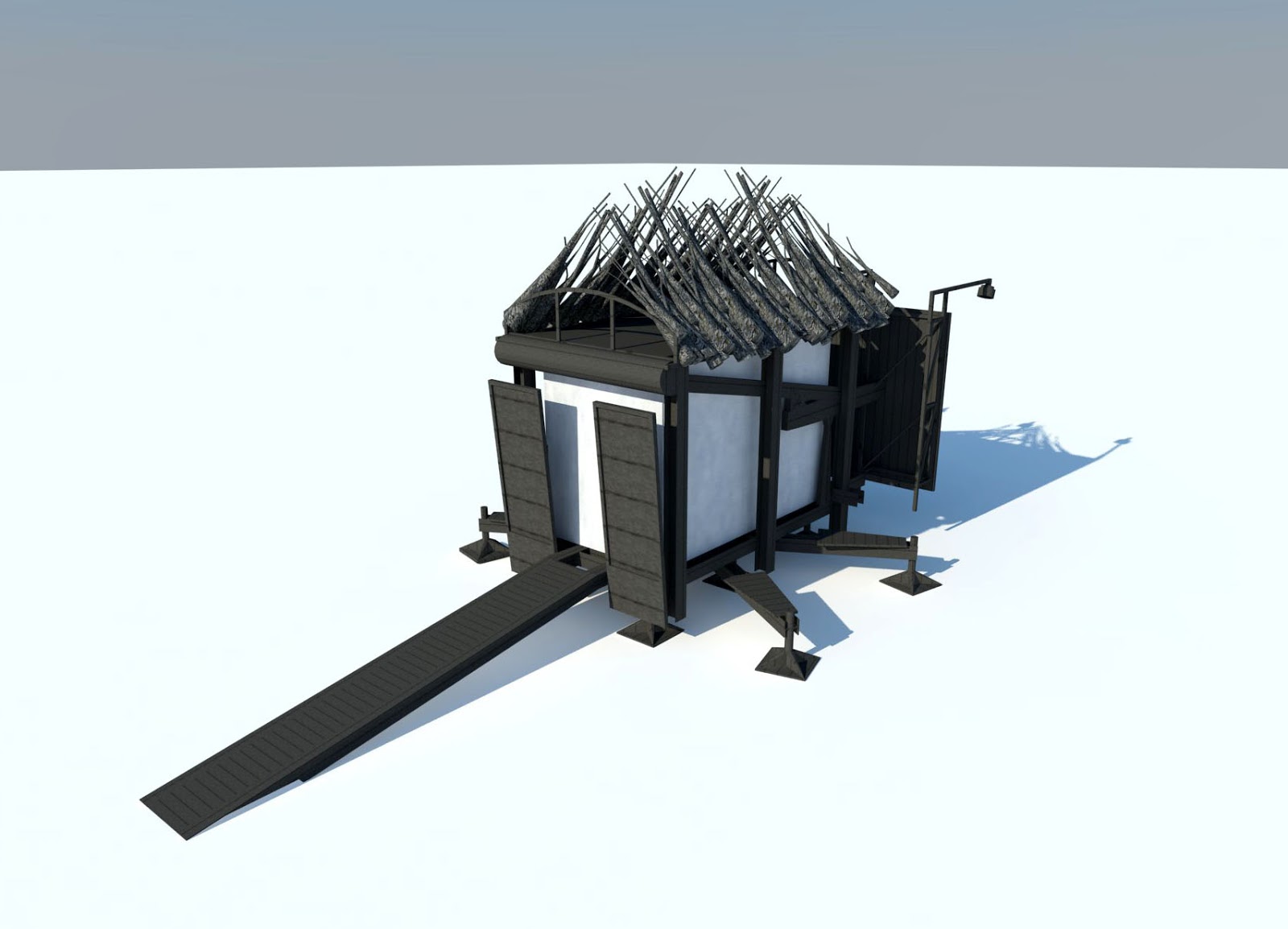 Primitive Hut : Primitive Hut #1: Compositional Breakdown