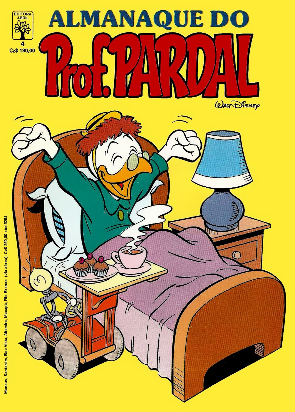 PR - GIBIS: Almanaque Do Prof. Pardal - (1ª Série) - Ed. Abril