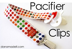 Miss Julia's Patterns: Free Patterns - 20+ Baby Pacifier Clips ...