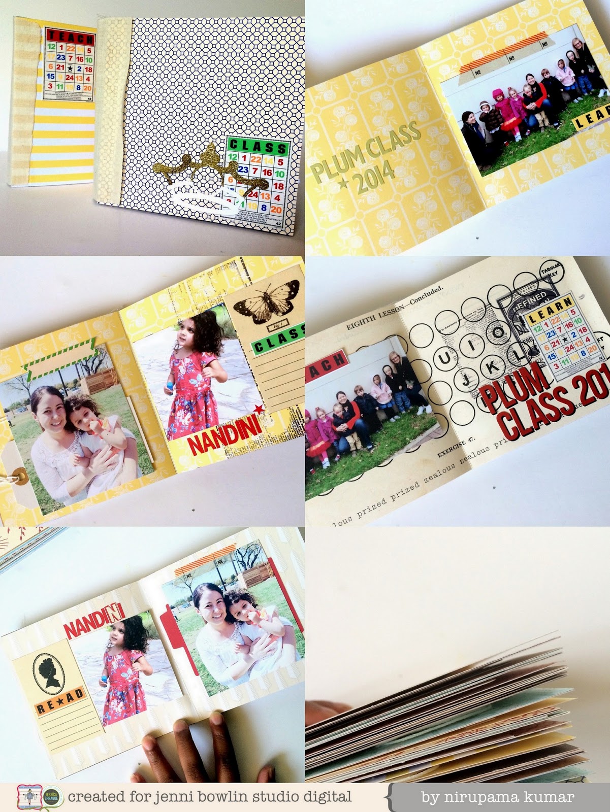 Rainbow Scrapbooks: Teacher Appreciation Week: Mini Photo Books How-to DIY