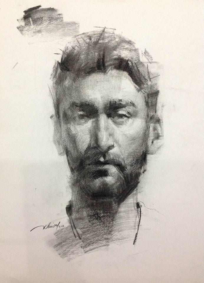 kurdistanart: Drawing: Khairy Adam Kurdish artist~ Duhok south of Kurdistan