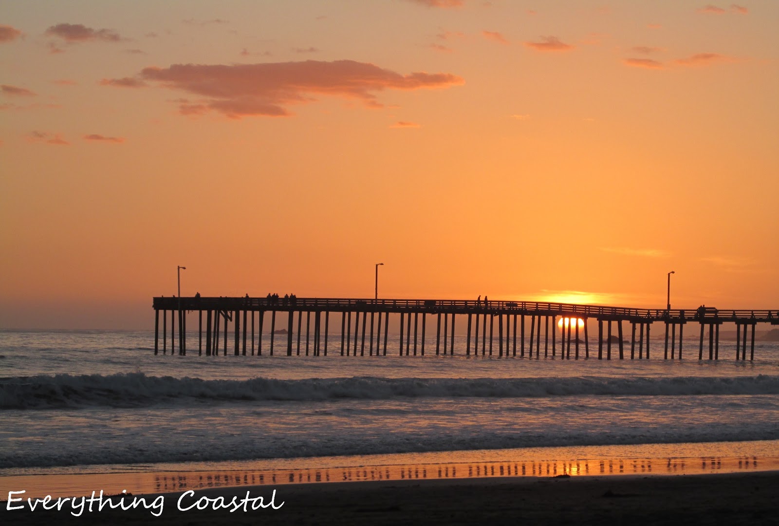 Everything Coastal: A Cayucos Sunset