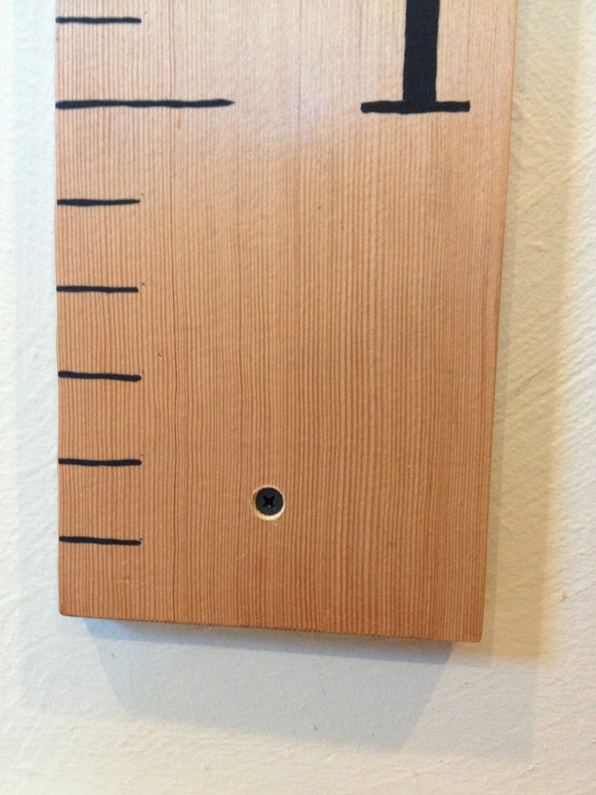 becky / chase: DIY Wall Ruler