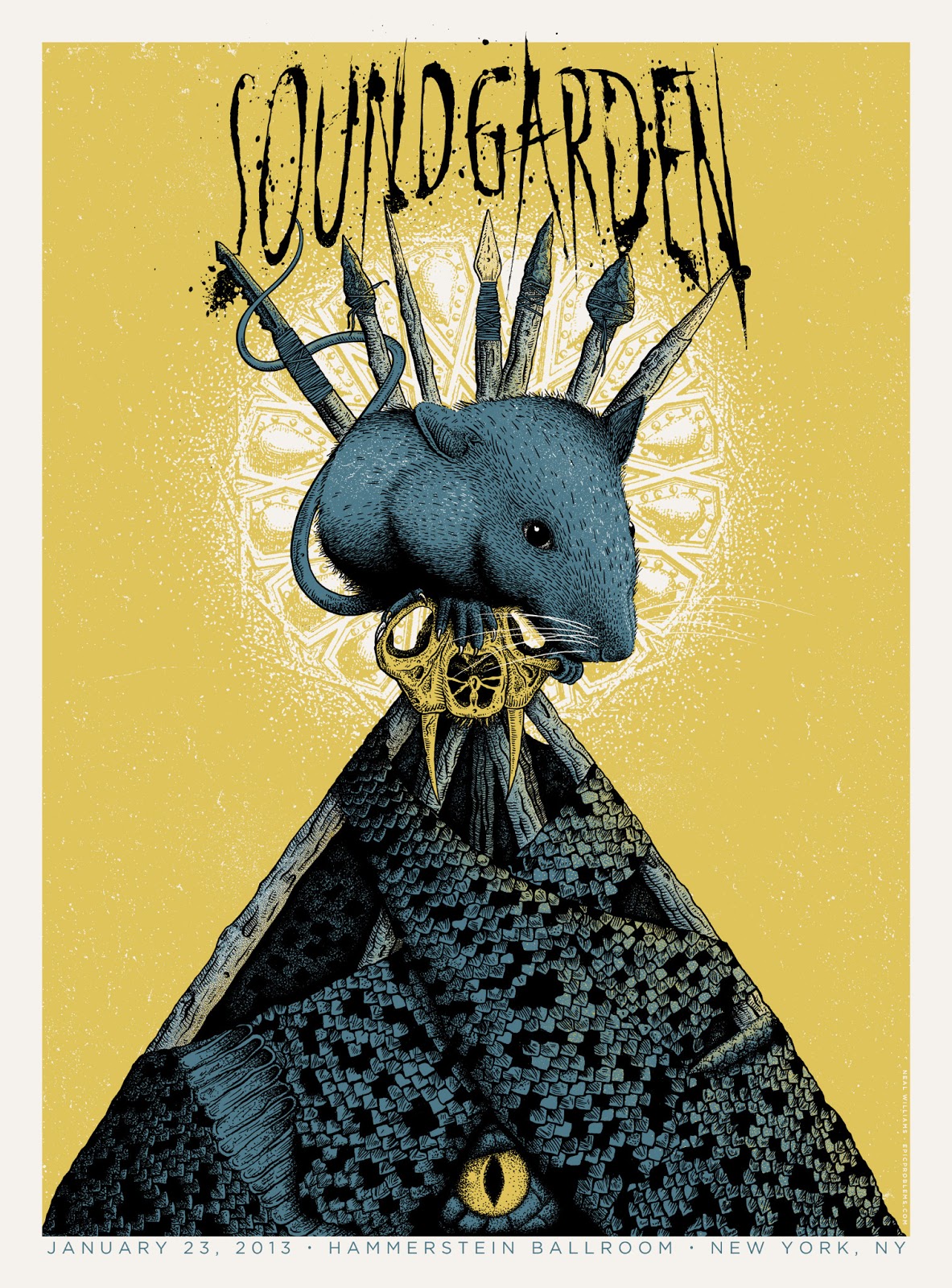 Inside The Rock Poster Frame Blog It Came From 1984 Show