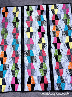 something rosemade: The Last Quilt of 2017: Splash of Color Quilt is ...