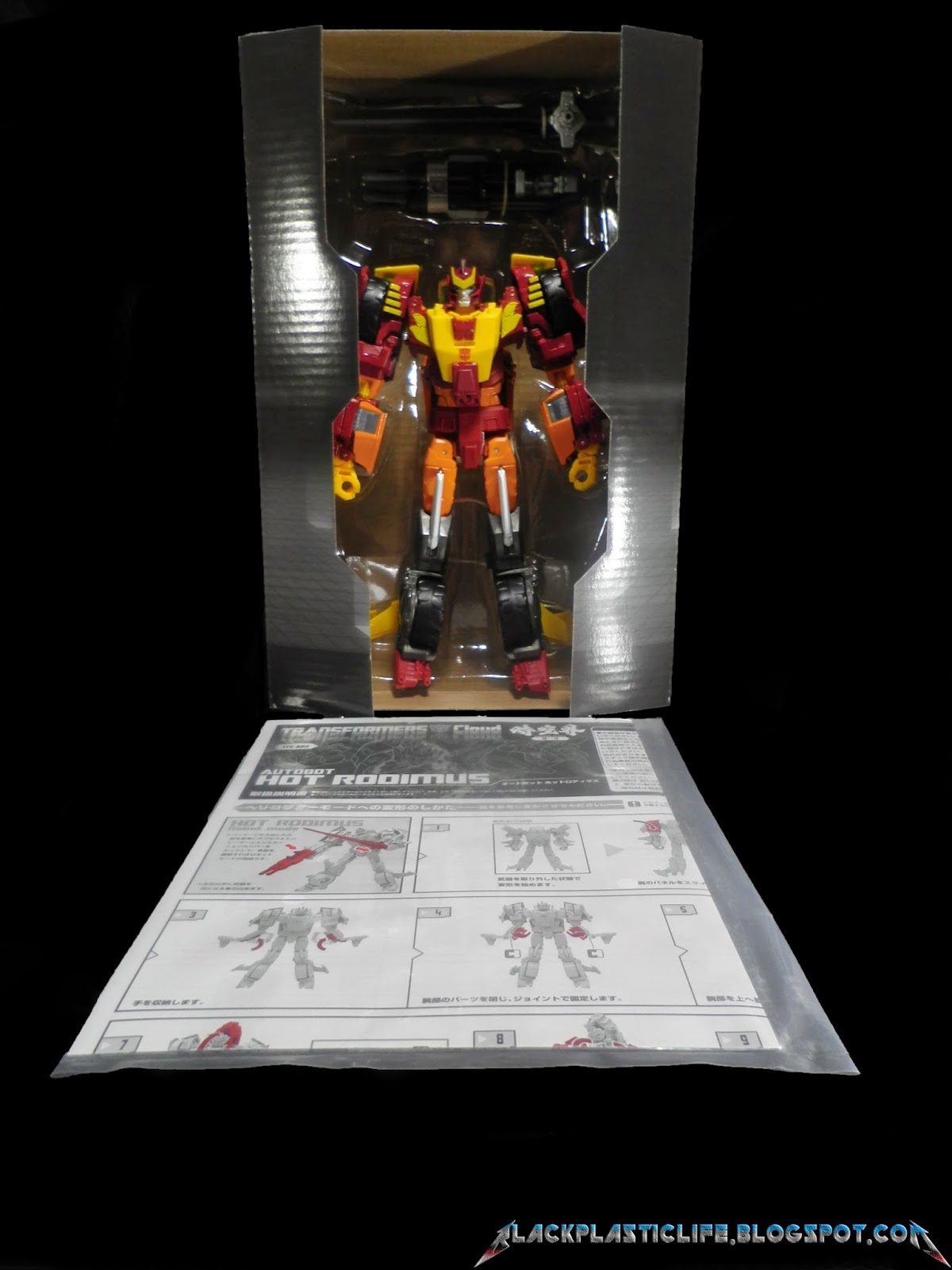 Black - Plastic - Life: Transformers Cloud TFC-A03 Hot Rodimus ...