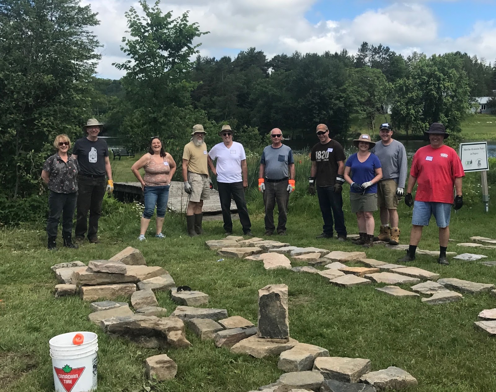 Haliburton School of Art and Design Dry Stone Structures Course. | DSWAC