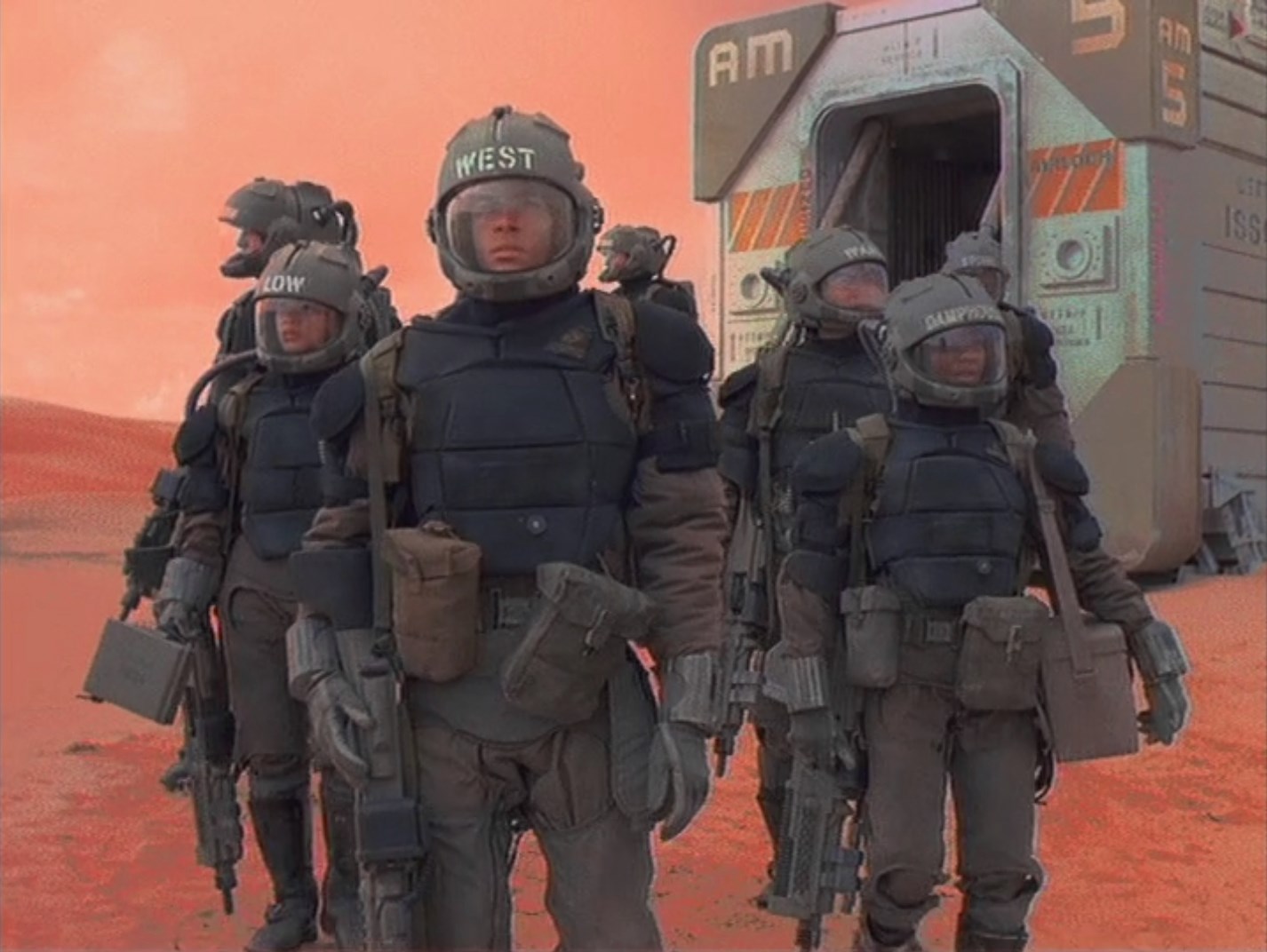 Marines on Mars - images from Space: Above and Beyond (1995) TV series ...