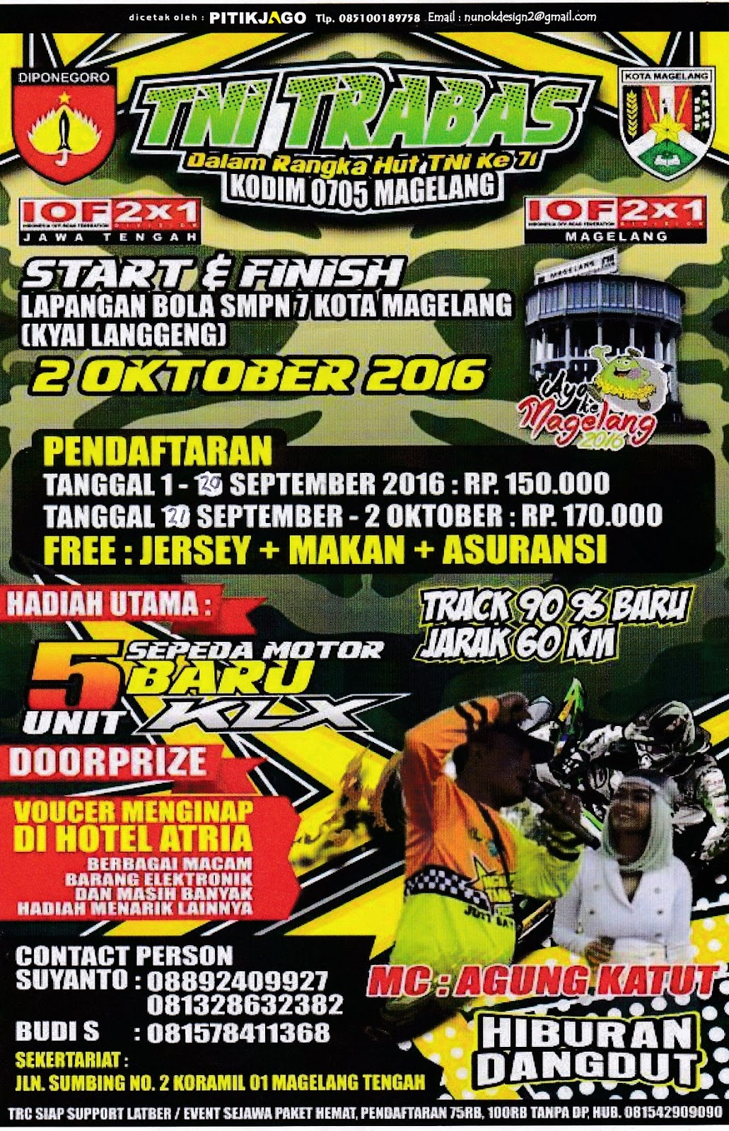 TRABAS / ADVENTURE TRAIL 2 OKTOBER 2016, MAGELANG - INFO JADWAL EVENT ...