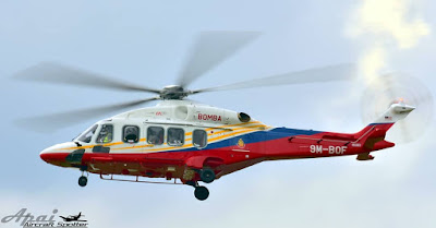Bomba Terima 2 unit Helikopter Baharu AW189 | jejak defence