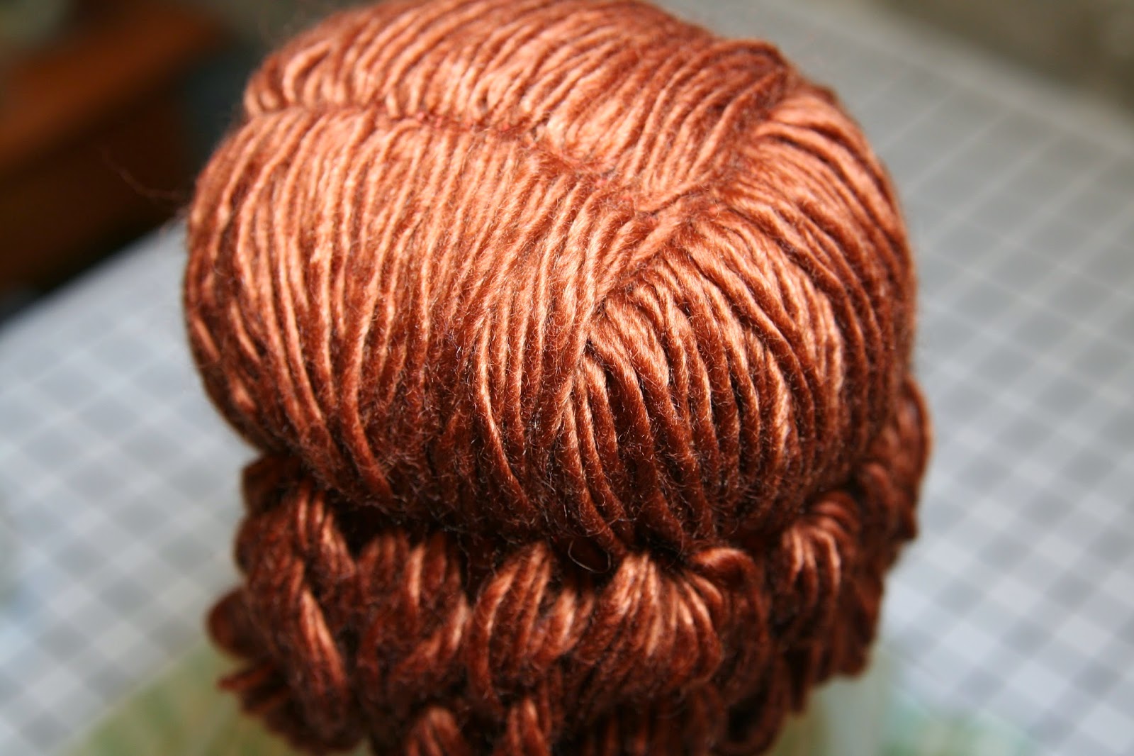 Gray Gables: Doll Making Continued - Doll Hair