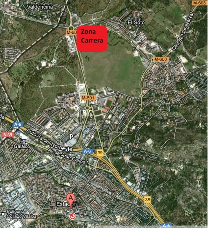 Cross Collado Villalba: Ubicación