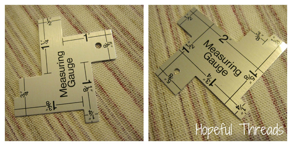 Hopeful Threads: Sewing Essential - Measuring Gauge
