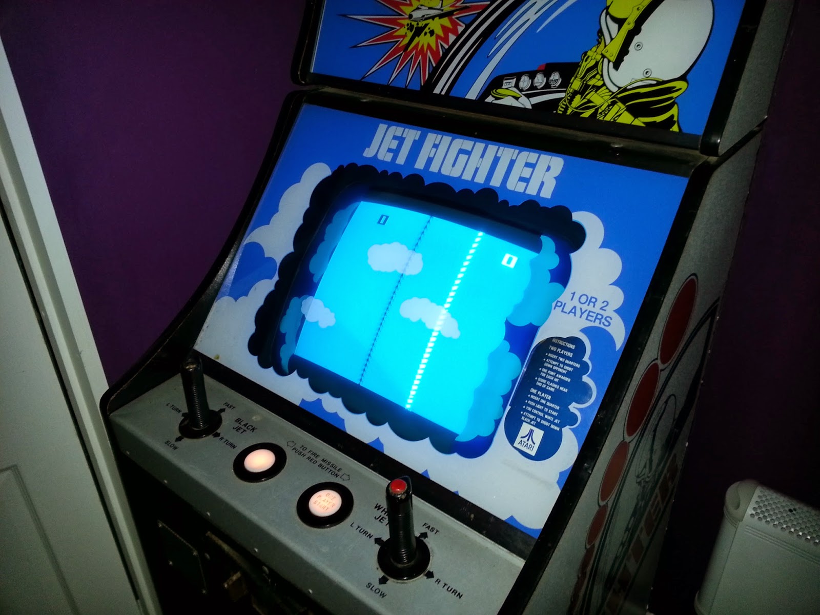 Atari Jet Fighter 1975 | ukVac: UK's Video Arcade Collecting