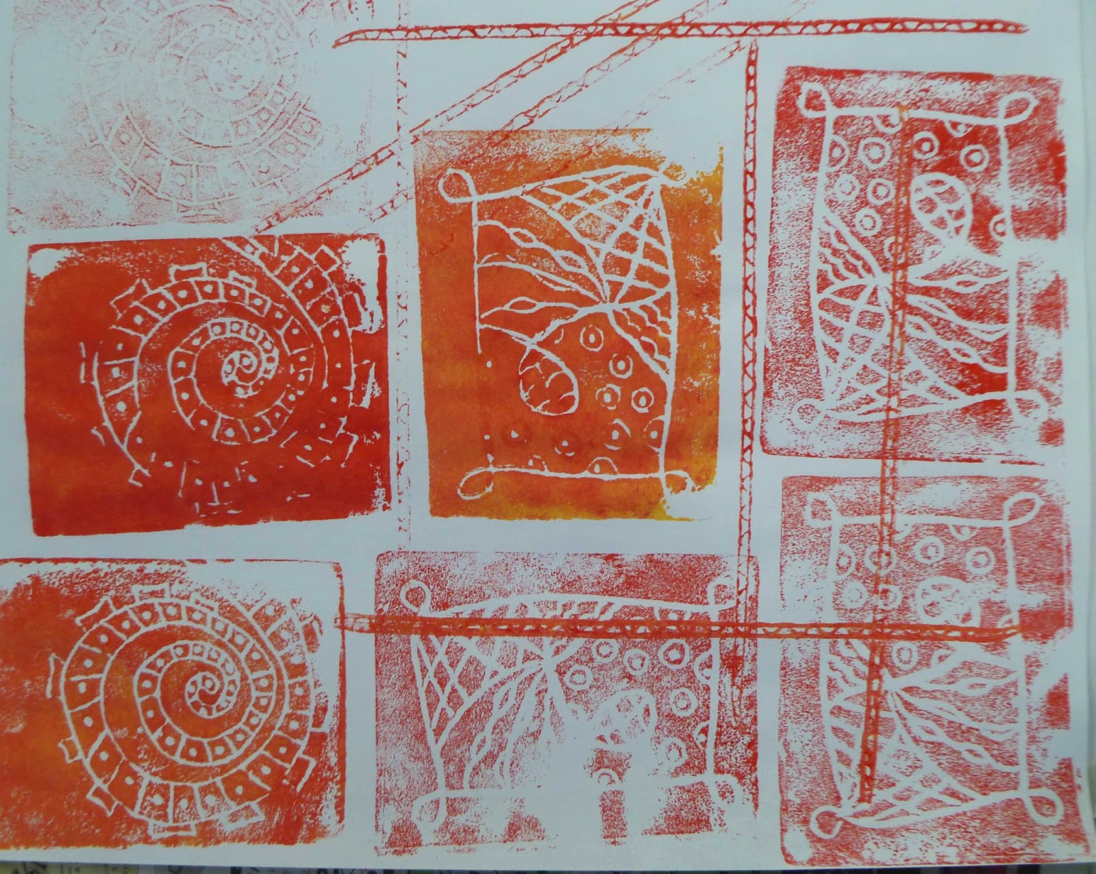 sew sew art: The Stamp Making workshop