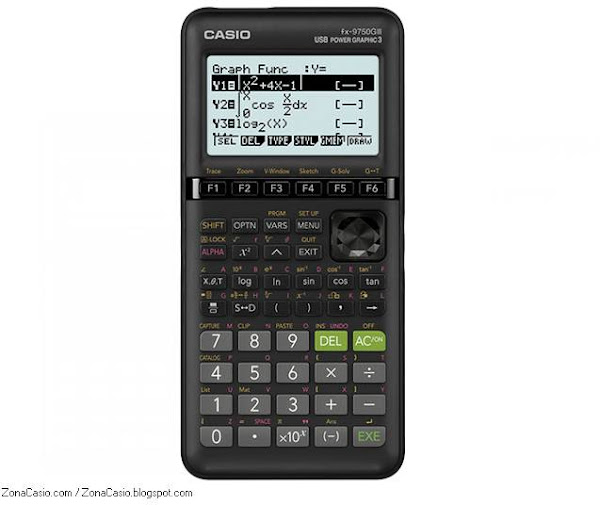 Zona Casio: El nuevo estilo de las GIII llega a la fx-9750 ...