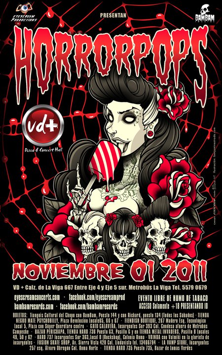 Benjamin Estrada: HORRORPOPS EN MEXICO!!!!!