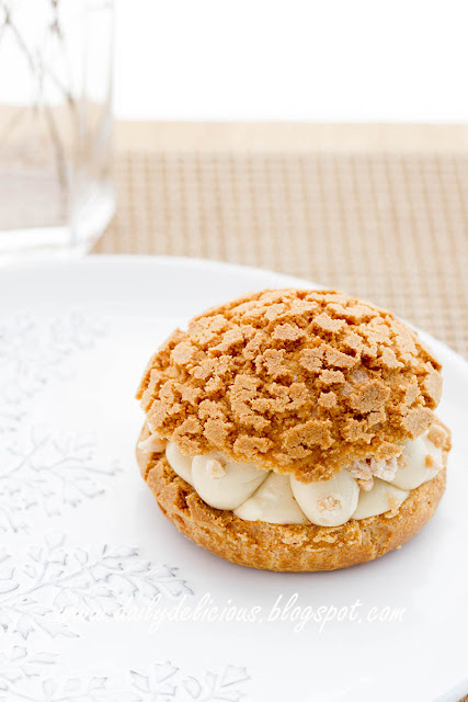 dailydelicious: Paris Brest Choux: Delicious Nutty choux