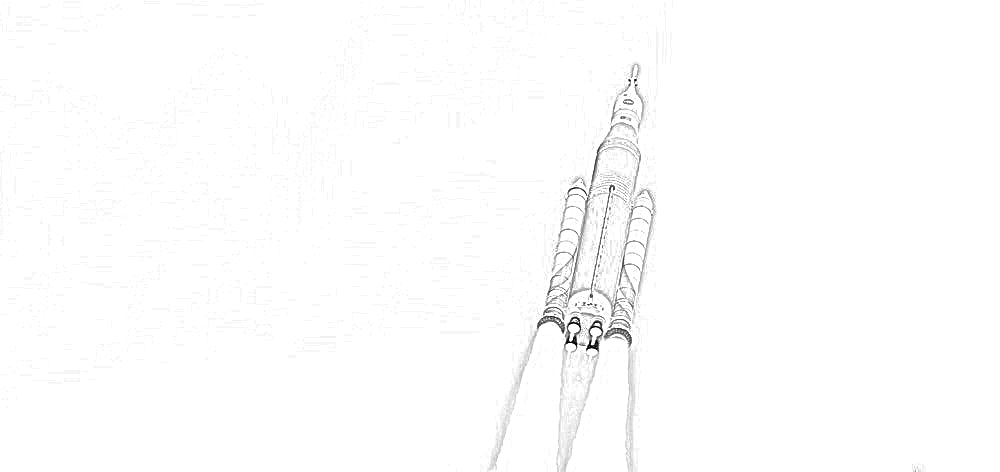 Coloring Pages: NASA Rockets Coloring Pages