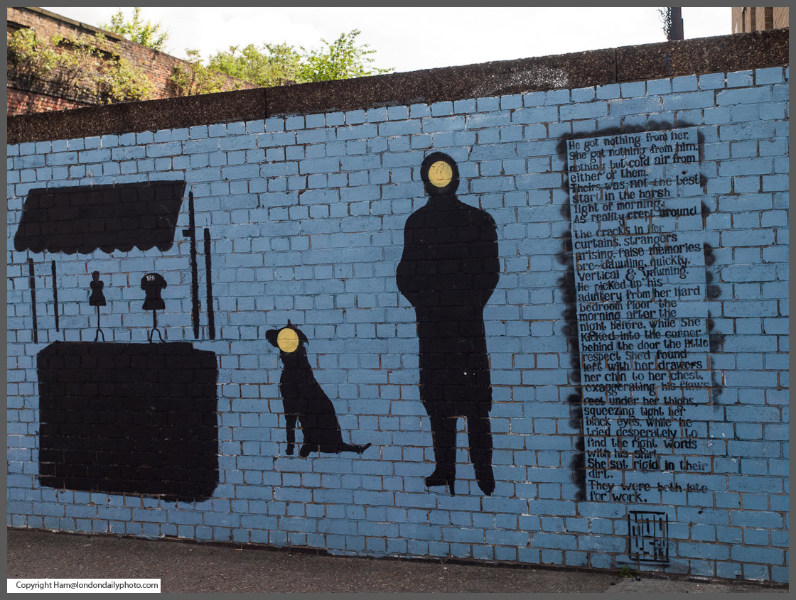 London Daily Photo: Do you take poetry with your graffiti?