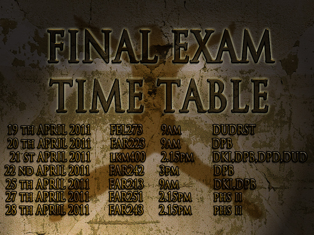 all new pix1: Exam Wallpaper Desktop