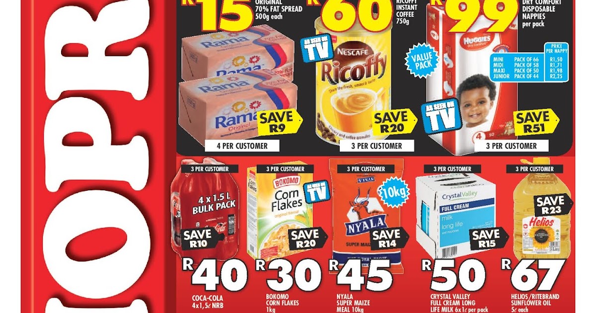 #BigRedFriday: KZN Shoprite Big Red Friday Is Back 50% off Special 08 ...