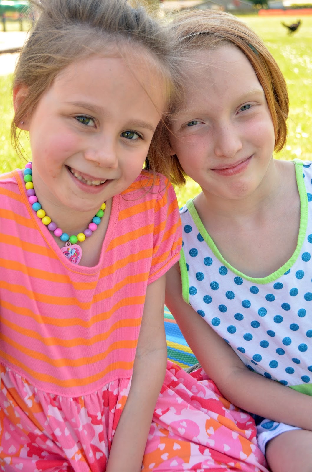 Pleasant Dreams Farm: Secret BFF handshake.