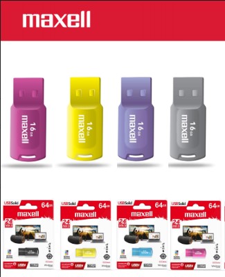 Maxell presenta su nueva línea de memorias USB y microSD