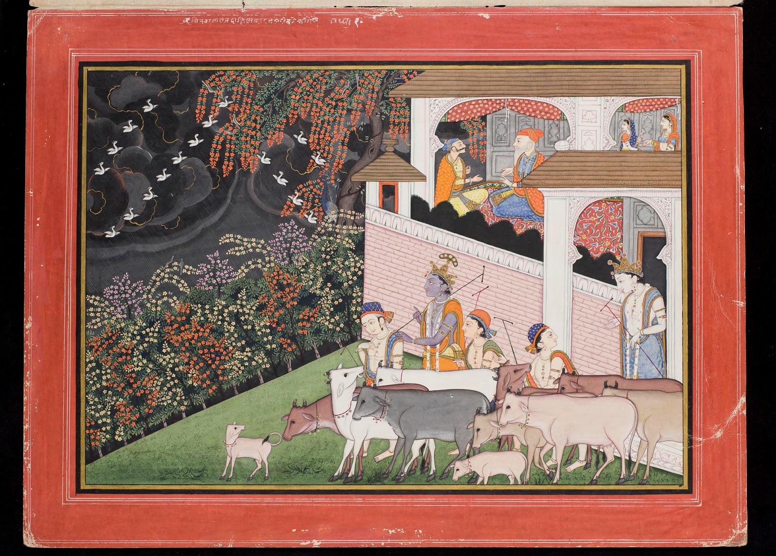 Atelier of india: Fattu and His large Guler Basohli Bhagavata purana